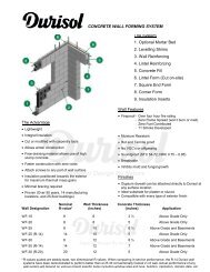 SECTION GROUND FLOOR - WALL JUCTION - Durisol