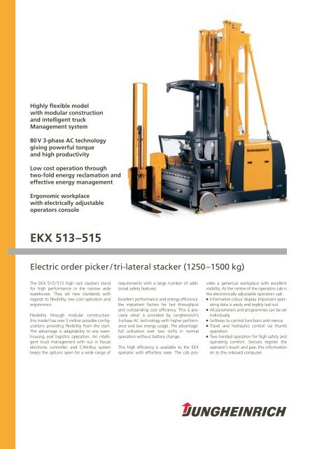 EKX 513–515 - Jungheinrich