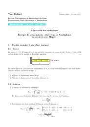 RDM – Ossatures Manuel d'utilisation - IUT Le Mans