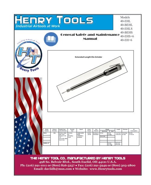 HENRY TOOLS HENRY TOOLS