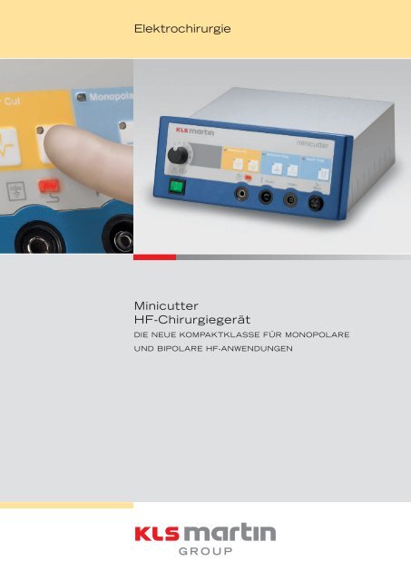 Elektrochirurgie Minicutter HF-Chirurgiegerät - KLS Martin