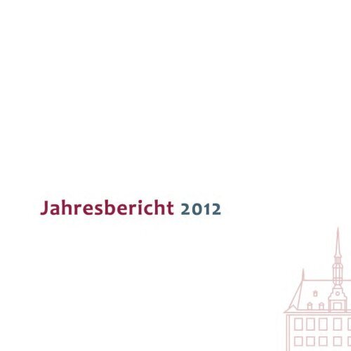 Jahresbericht 2012 - Evangelische Frauen Schweiz (EFS)