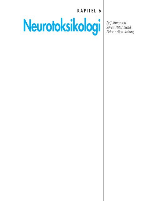 Neurotoksikologi Leif Simonsen