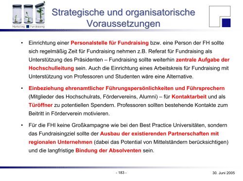 Strategische und organisa