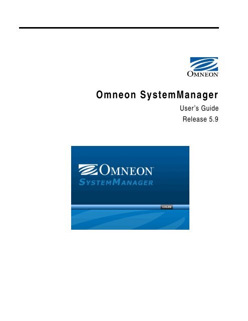 Omneon SystemManager - WUFT