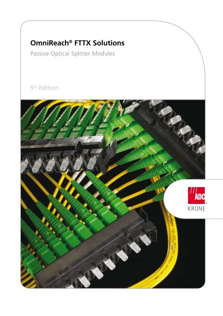 OmniReach® FTTX Solutions - ADC Krone