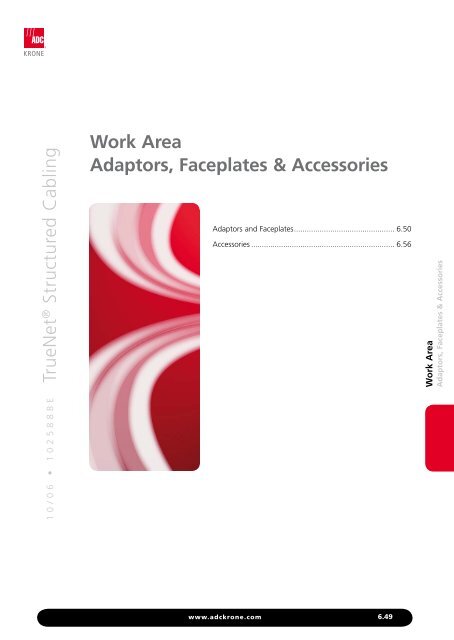 Adc Krone Logo Mech Data Cat 6 Adc Krone HAGWBMCAT6 Perth Building