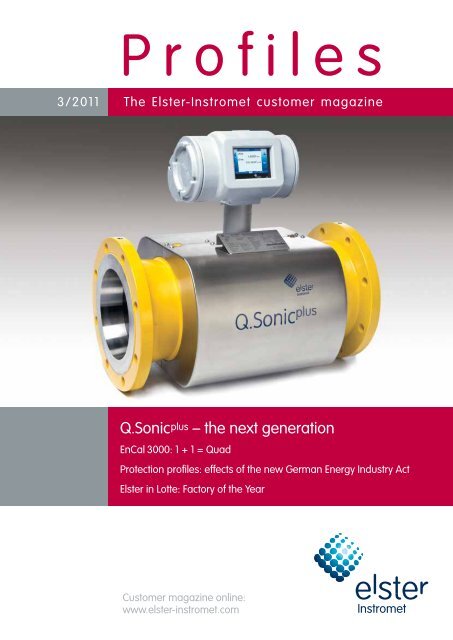 Q.Sonic plus – the next generation - Elster-Instromet