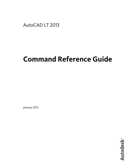 Command Reference Guide (.pdf) - Documentation & Online Help ...