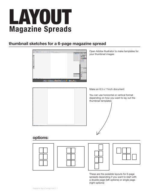 Make Magazine Spread