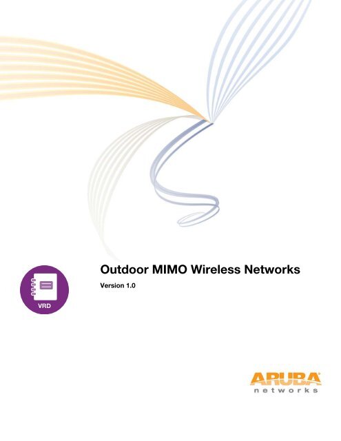 Outdoor MIMO Wireless Networks (PDF) - Aruba Networks