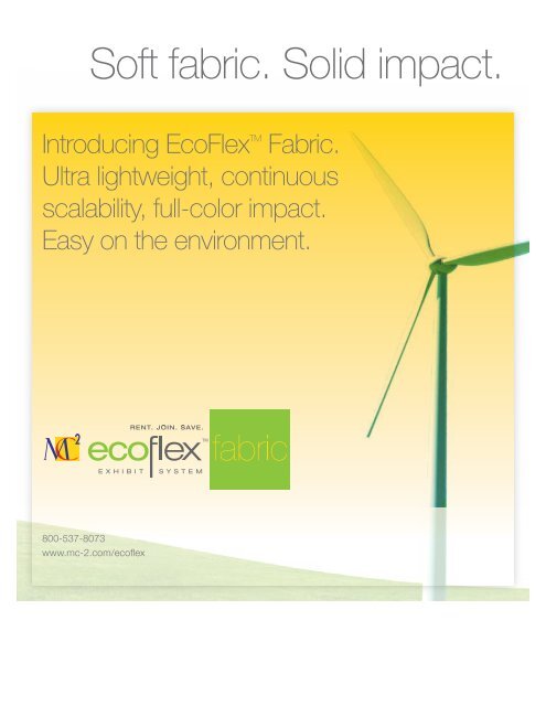 EcoFlex Fabric features sheet - MC2