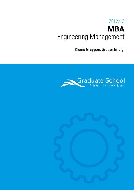 MBA Engineering Management