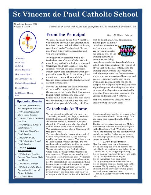 St Vincent de Paul Catholic School