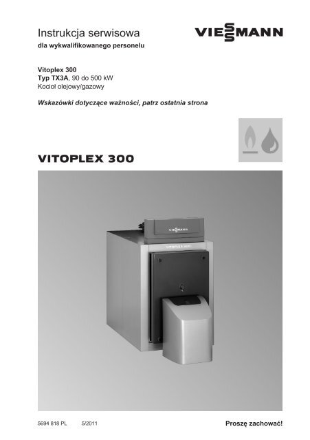 IS Vitoplex 300 TX3A 90-500kW - Viessmann