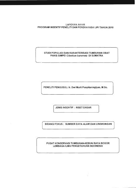 barometz - Kementerian Riset dan Teknologi