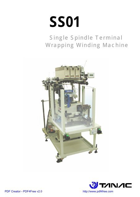 Single Spindle Terminal Wrapping Winding Machine
