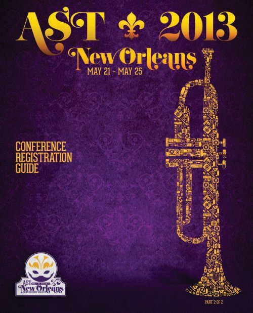 AST 2013 Conference Registration Guide - Association of Surgical ...