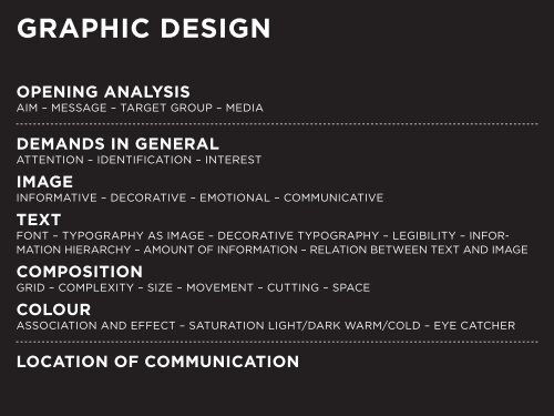 graphic design opening analysis - Depot 1