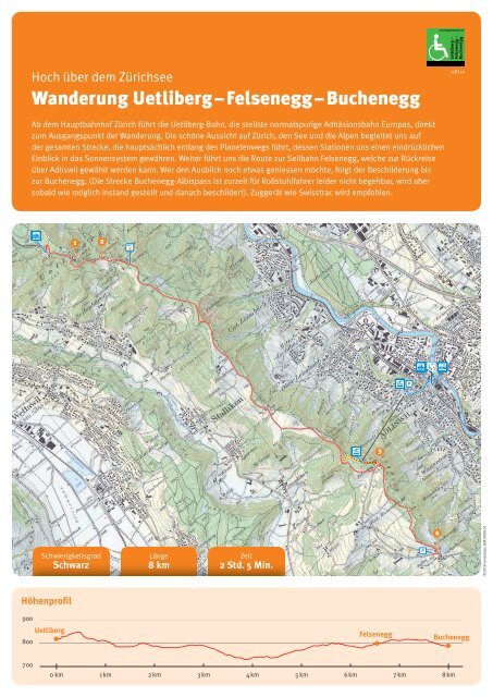 Wanderung Uetliberg – Felsenegg – Buchenegg