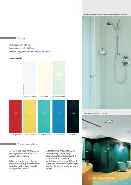 SAINT-GOBAIN GLASS DESIGN