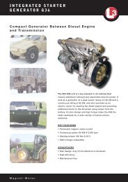 integrated starter generator g37 - Magnet-Motor GmbH