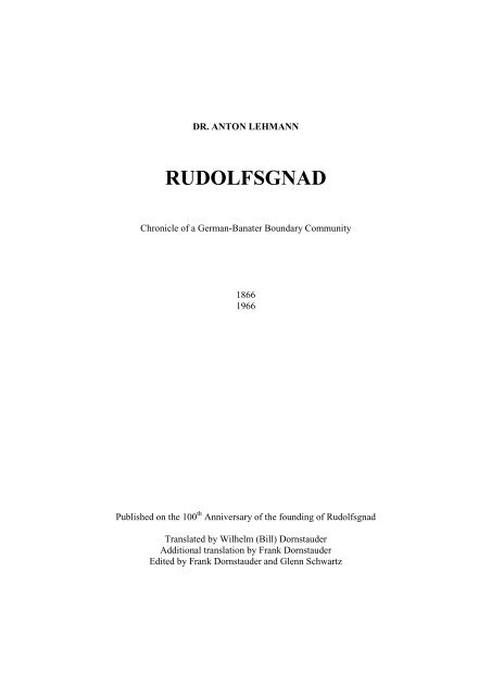 Rudolfsgnad book.pdf - the Zichydorf Village Association