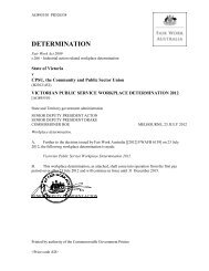 STATUTORY DECLARATION - EPA Victoria