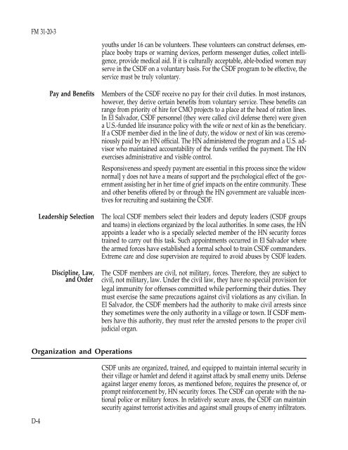 FM 31-20-3 youths under 1