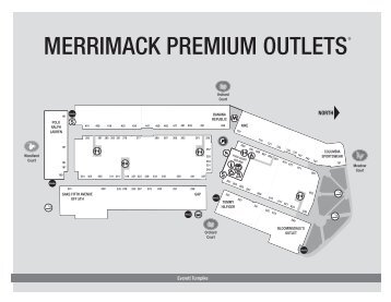 Download Printable Center Map. - Premium Outlets