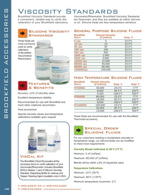 Calibration Fluids - Thermo Fisher