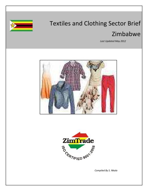 Textiles and Clothing Sector Brief Zimbabwe - ZimTrade