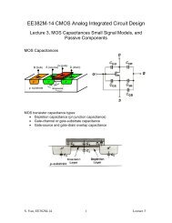 CMOS Layout Lambda-based design rules Sample “Lambda ... - MIT