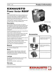 EXHAUSTO Subduct Riser SDR - Enervex