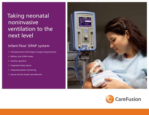 Taking neonatal noninvasive ventilation to the next level - CareFusion