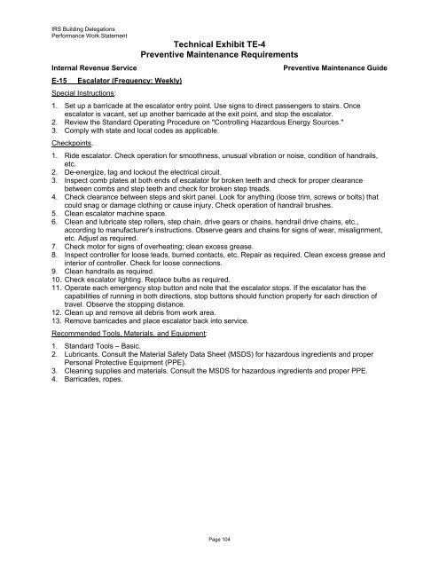 IRS Building Delegations