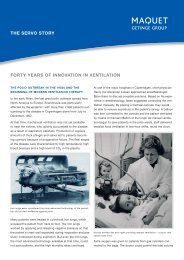 VENTILATION SERVO-i WITH NAVA NEURALLY ... - Maquet