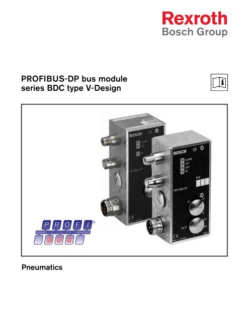 PROFIBUS-DP bus module series BDC type V-Design