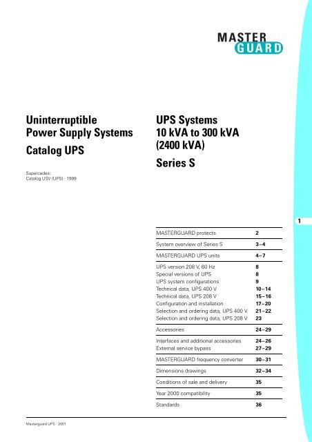 Series S - Watford Control