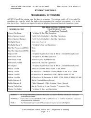 1403 Burn Building Checklist - Virginia Department of Fire Programs