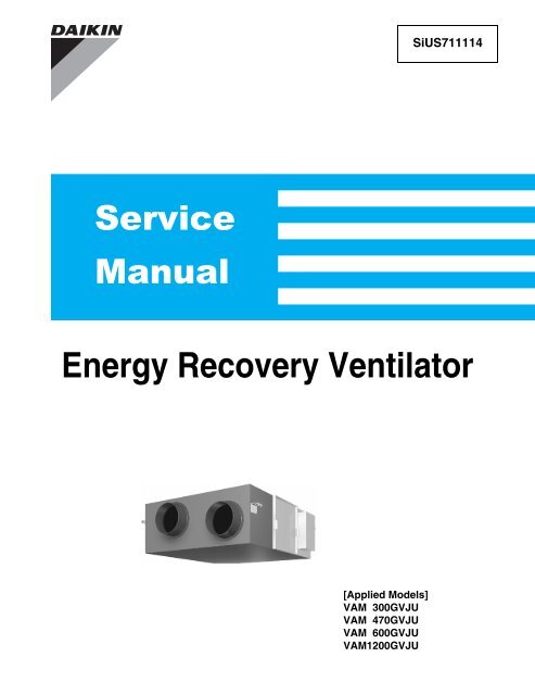 Energy Recovery Ventilator - Daikin AC