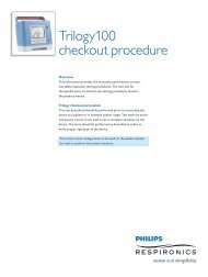 Caregiver competency (PDF) - Trilogy100 - Respironics