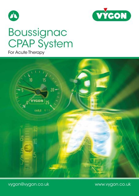 Boussignac CPAP System (1MB) - Vygon