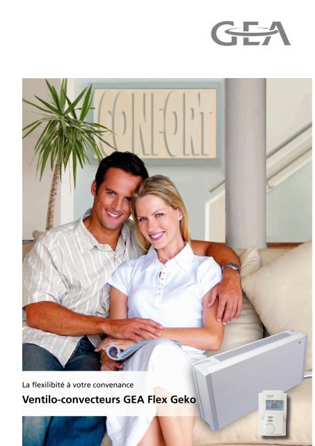 Ventilo-convecteurs GEA Flex Geko - GEA Delbag Filtration de l'air