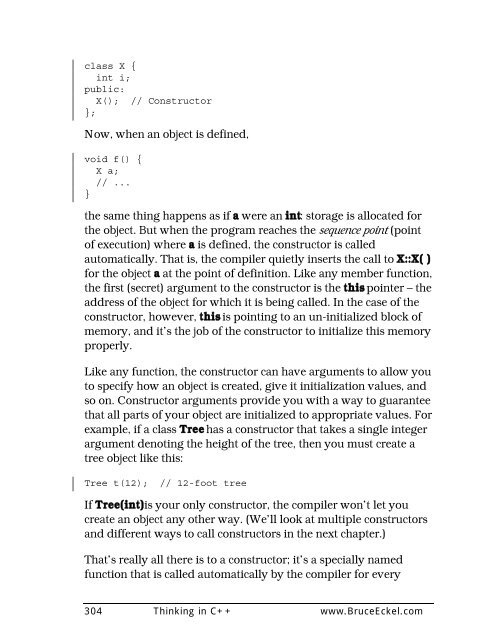 In C++, In C++,