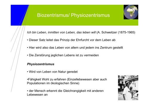 Biozentrismus/ Effect Ass
