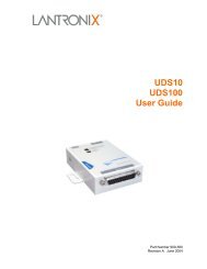 UDS1100 User Guide - Lantronix