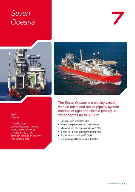 Seven Oceans - Subsea 7