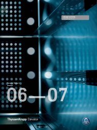 TK Elevator - ThyssenKrupp Elevator AG