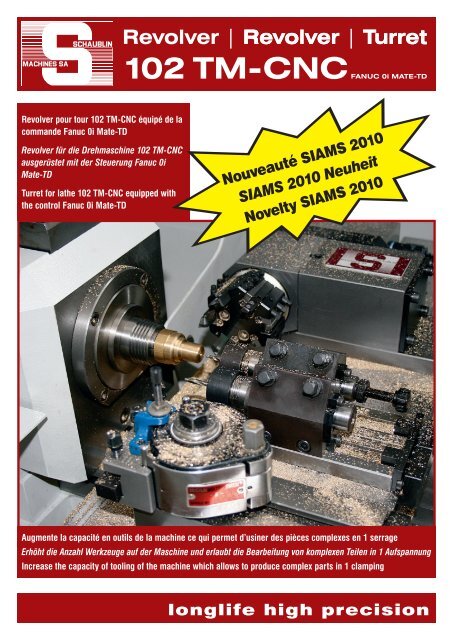 Revolver | Revolver | rre - Schaublin Machines SA